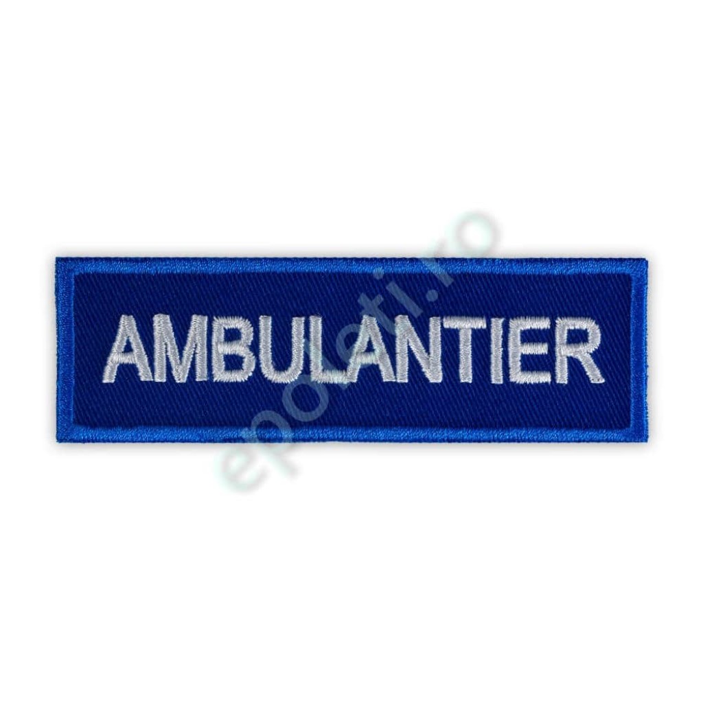 GRADE | EPOLETI SI INSEMNE INSTITUTII ROMANE : Ecuson "AMBULANTIER"