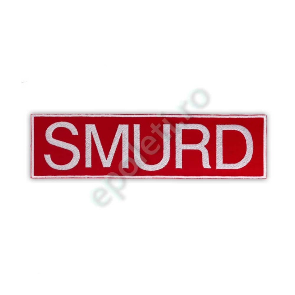 GRADE, EPOLETI SI EMBLEME MAI : Emblema cu text "SMURD"